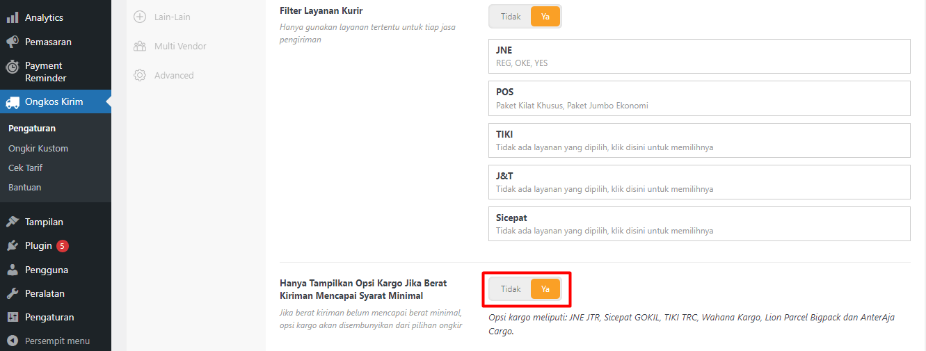 Cara Konfigurasi Plugin Ongkos Kirim untuk Toko Online - Tonjoo Studio