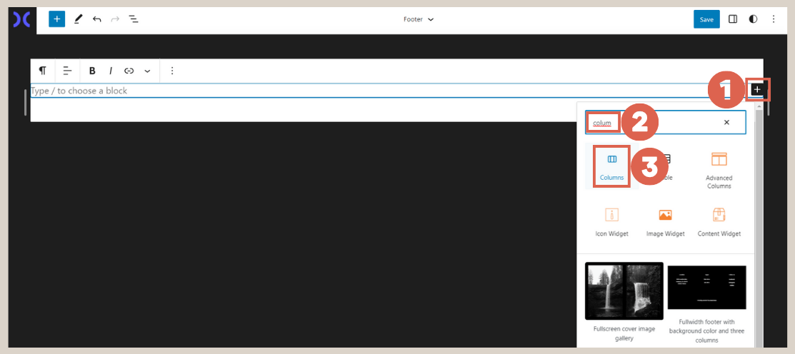 Gutenberg Tutorial Part 4 How To Create Footer For Website Tonjoo