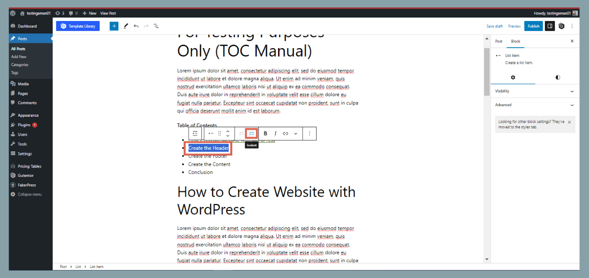 8 Cara Membuat Daftar Isi di WordPress (Dengan atau Tanpa Plugin) - Tonjoo Studio